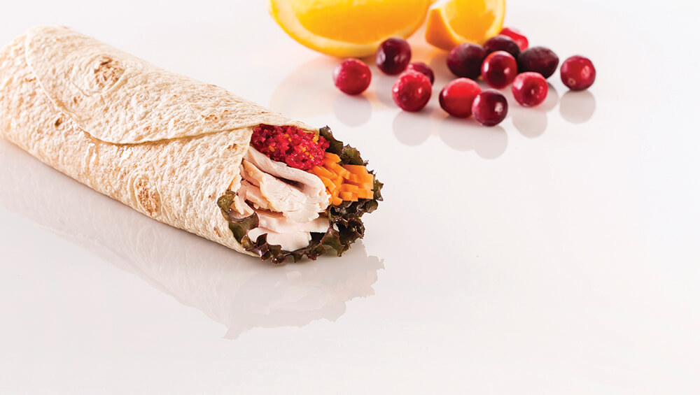 Cranberry Turkey Wrap - Mindful by Sodexo Recipes