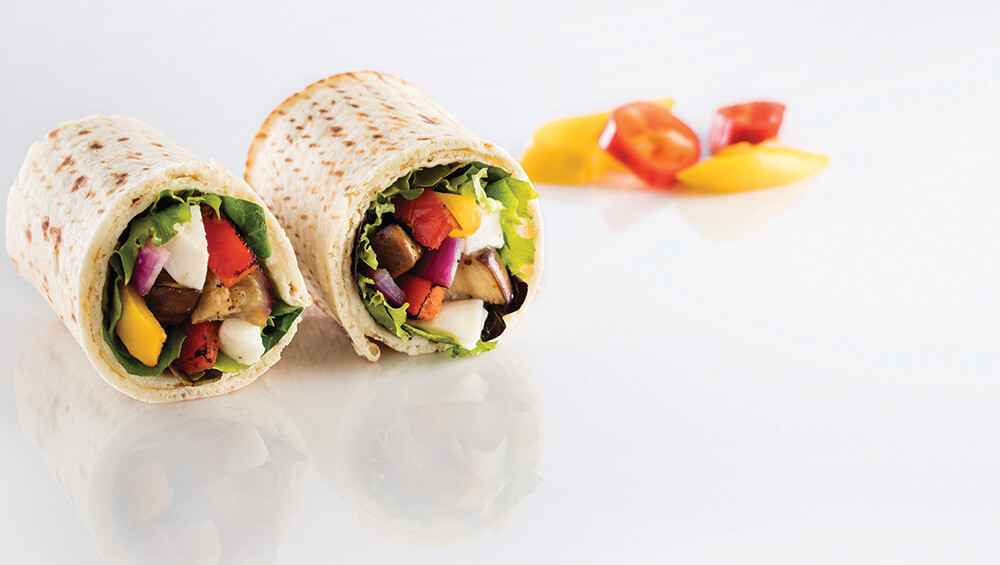 Fresh Mozzarella & Red Pepper Rollup - Mindful by Sodexo Recipes