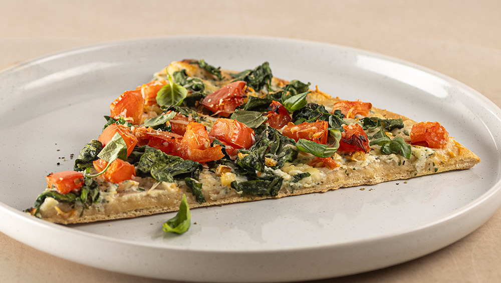 Ripe Tomato & Spinach Pizza - Mindful by Sodexo Recipes