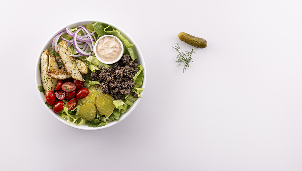 All-American Burger Bowl - Mindful by Sodexo Recipes