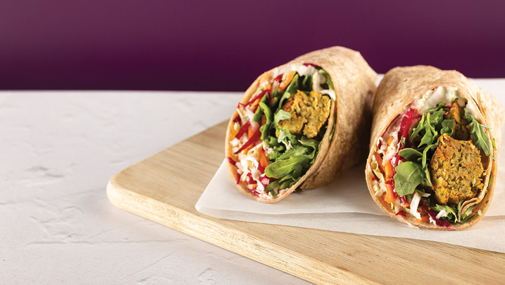 Fall Harvest Falafel Wrap - Mindful by Sodexo Recipes