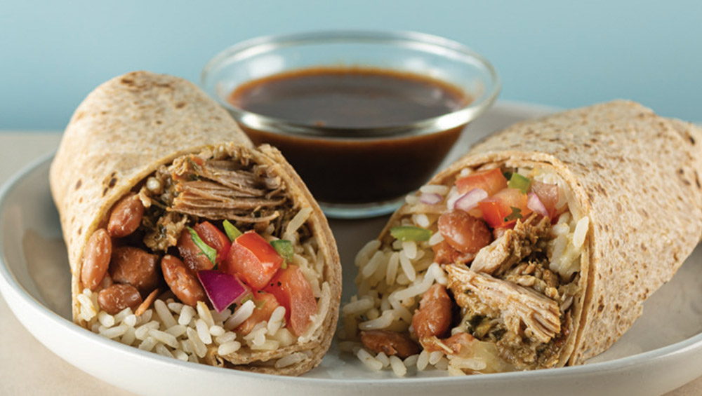 Birria Pulled Pork Burrito - Mindful by Sodexo Recipes