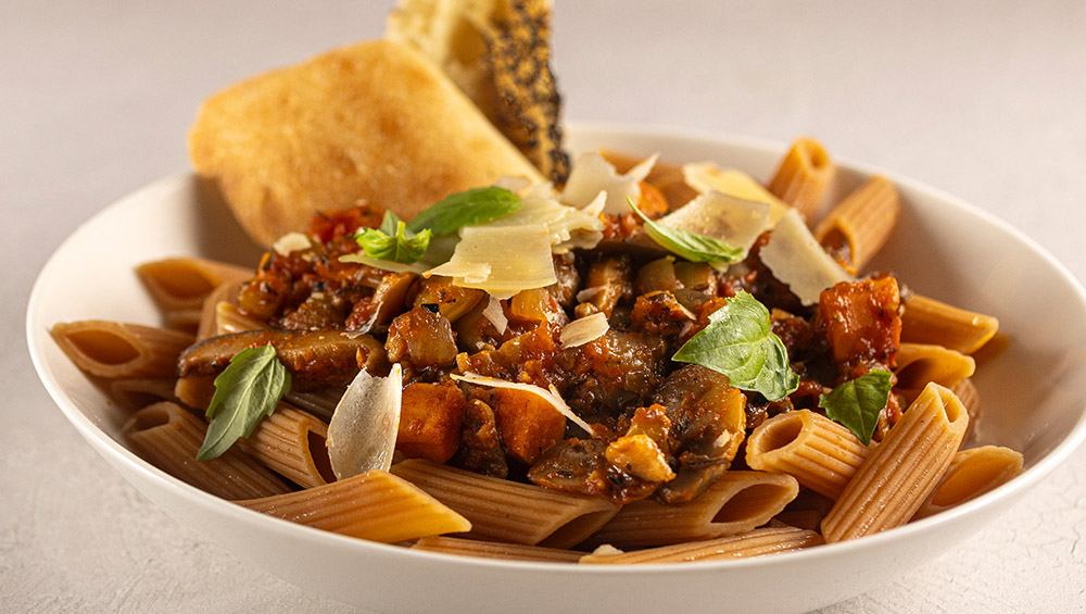 Savory Wild Mushroom Bolognese - Mindful by Sodexo Recipes